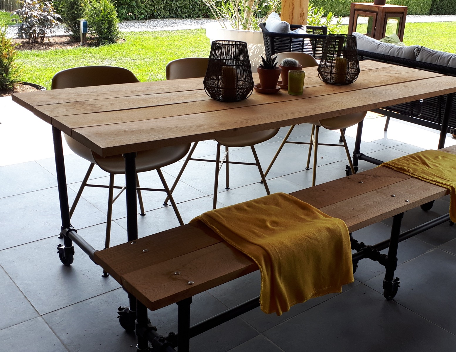 Tuinmeubels maken van Steigerbuis (TIP) | SteigerbuisOnline